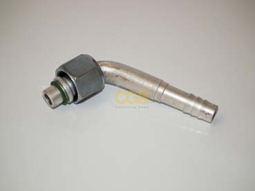 Klimaschlauch- Press Fitting Alu 5/8 - G10 (Schlauch InnenØ 13mm ) 90 ...