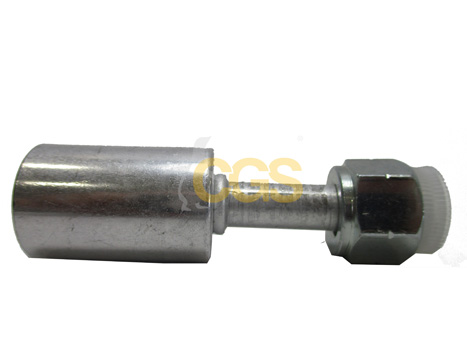 Klimaschlauch- Press Fitting Alu - G6 (Schlauch InnenØ 8mm Gewinde M16 ...