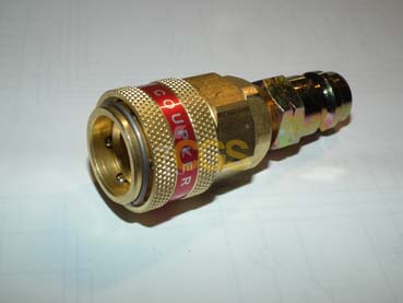 Klima Schnellkupplung. Adapter Hochdruck . Für Klimaanlage mit R134a ...