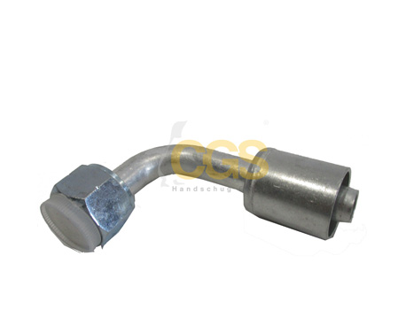 Klimaschlauch- Press Fitting Alu - G10 (Schlauch InnenØ 13mm Gewinde ...