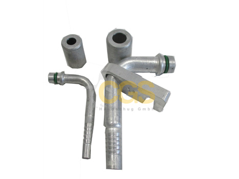 Klimaschlauch- Press Fitting Alu - G6 (Schlauch InnenØ 8mm ) & G10 ...